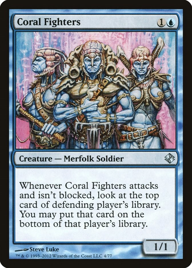 Coral Fighters - Duel Decks: Venser vs. Koth - Magic: The Gathering