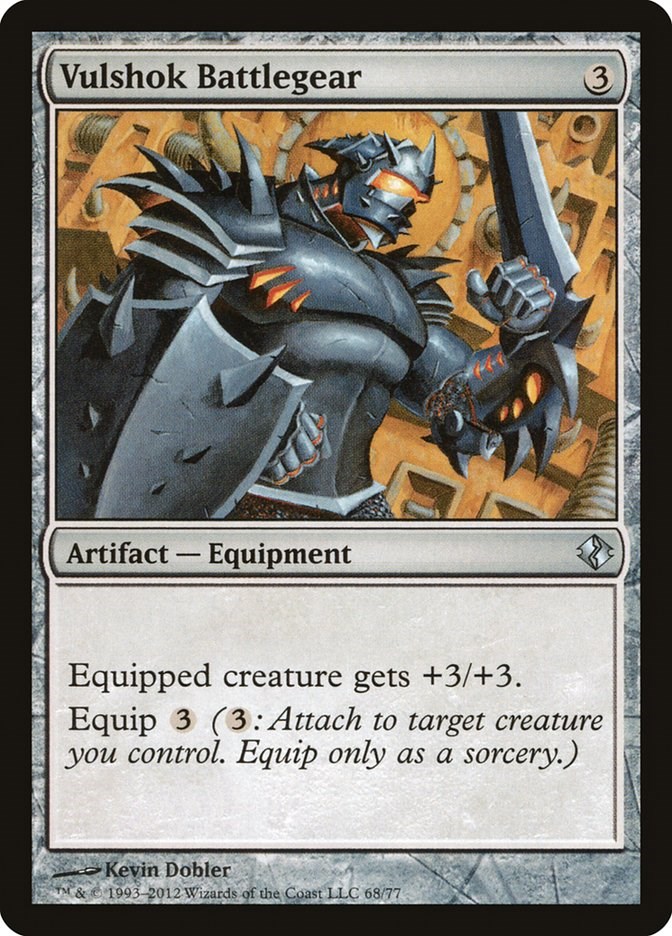 Vulshok Battlegear - Duel Decks: Venser vs. Koth - Magic: The Gathering