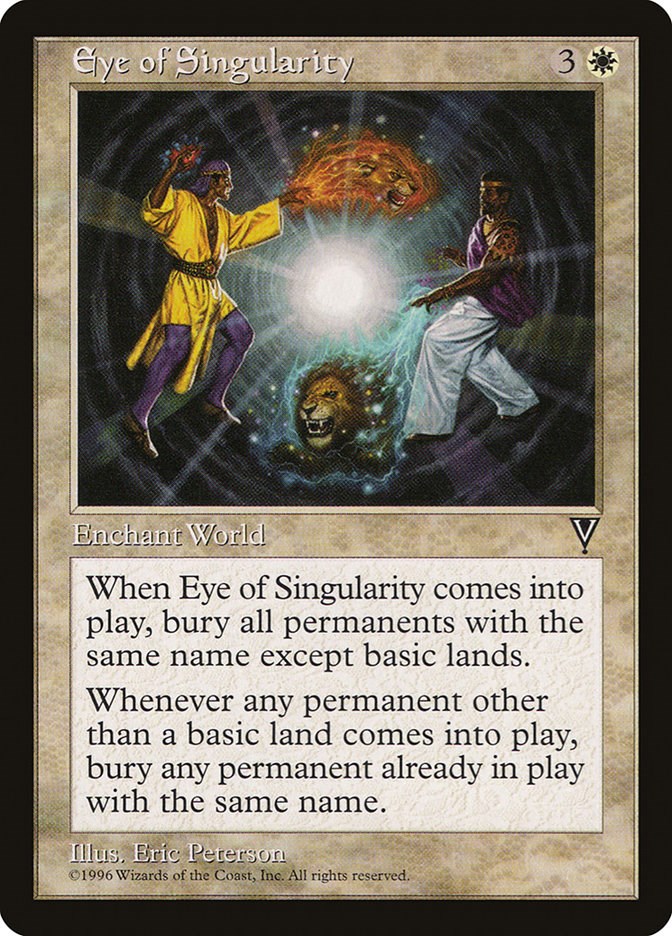 Eye of Singularity - Visions - Magic: The Gathering
