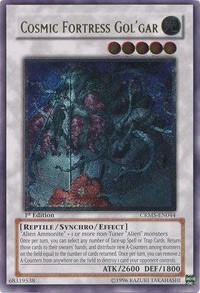 Cosmic Fortress Gol'Gar (UTR) - Crimson Crisis - YuGiOh
