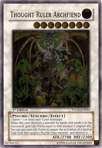 Thought Ruler Archfiend (UTR) - The Duelist Genesis - YuGiOh