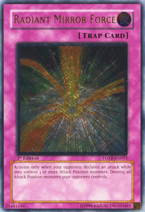 Radiant Mirror Force (UTR) - Force of the Breaker - YuGiOh