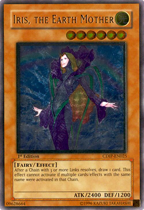 Iris, the Earth Mother (UTR) - Cyberdark Impact - YuGiOh