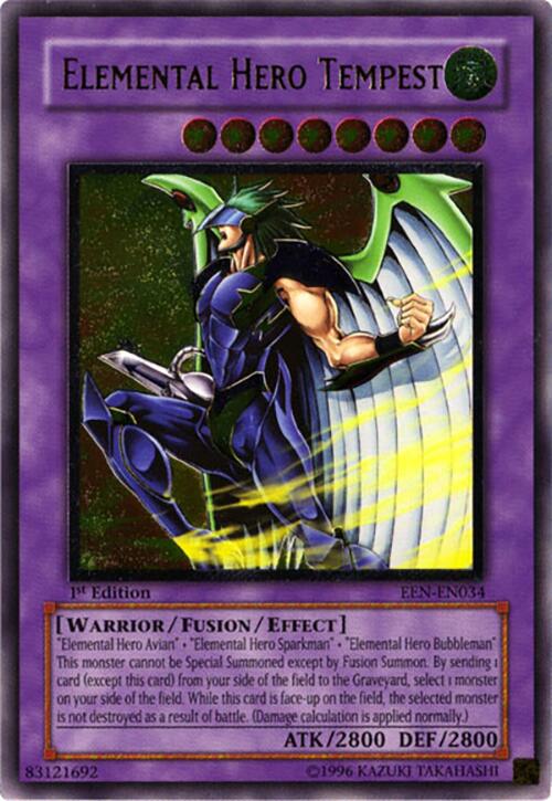 Elemental Hero Tempest (UTR) - Elemental Energy - YuGiOh