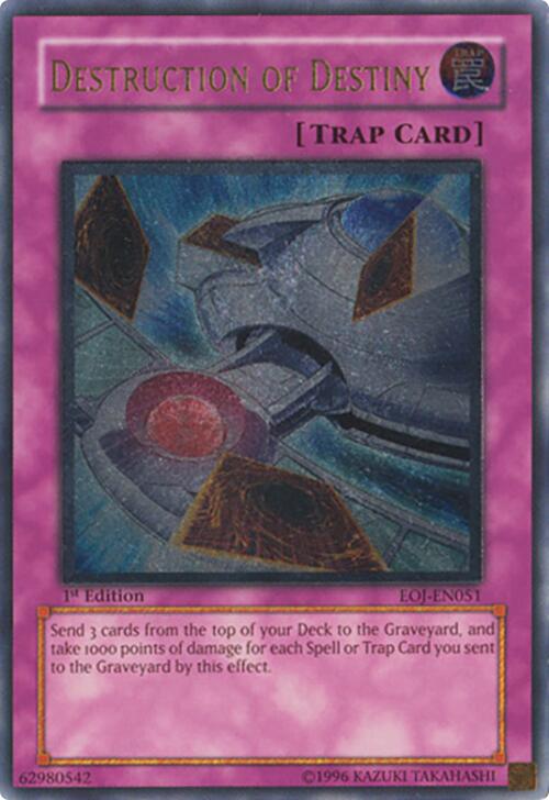 Destruction of Destiny (UTR) - Enemy of Justice - YuGiOh