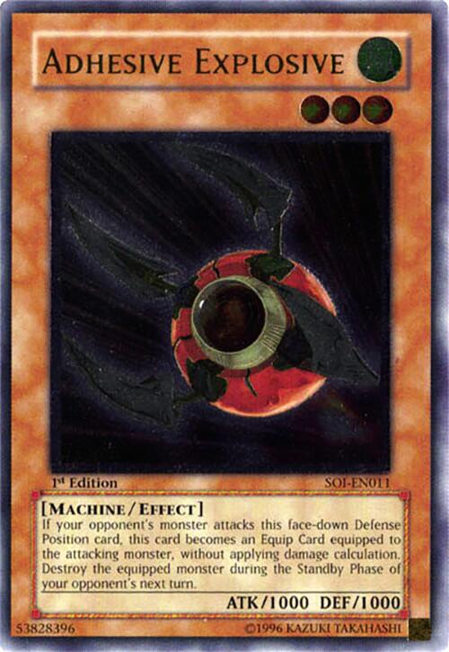 Adhesive Explosive (UTR) - Shadow of Infinity - YuGiOh