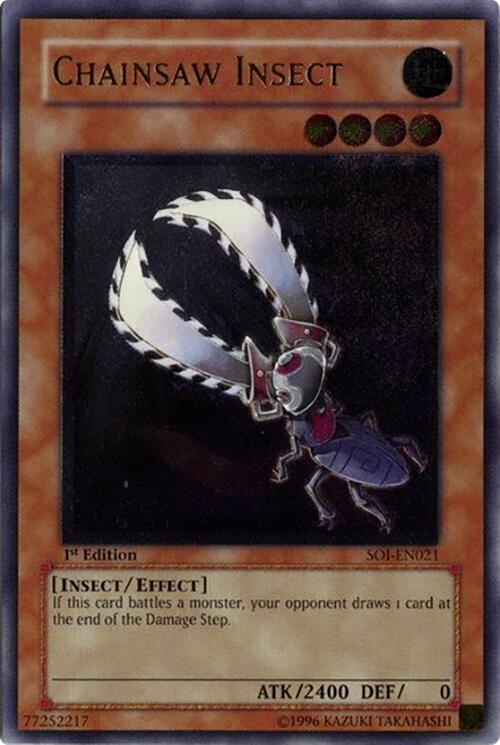 Chainsaw Insect (UTR) - Shadow of Infinity - YuGiOh