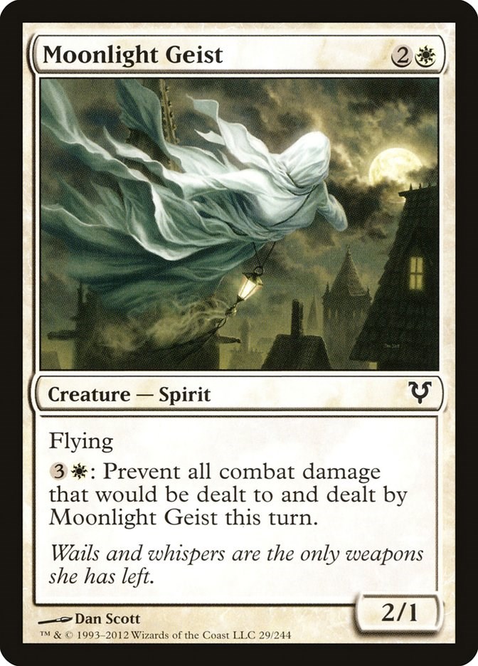 Moonlight Geist - Avacyn Restored - Magic: The Gathering