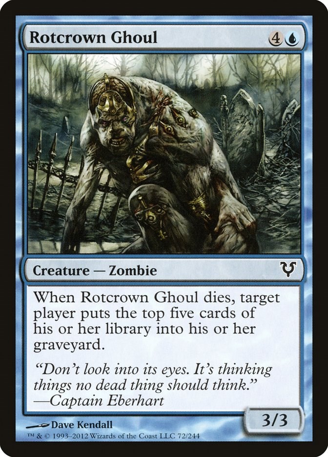 Rotcrown Ghoul - Avacyn Restored - Magic: The Gathering