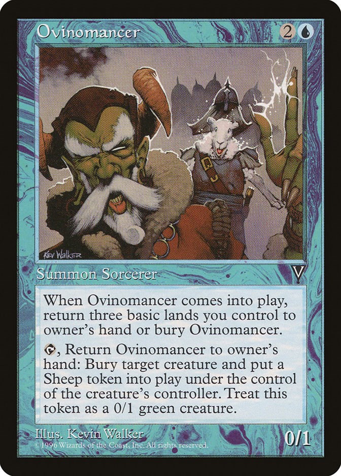 Ovinomancer - Visions - Magic: The Gathering
