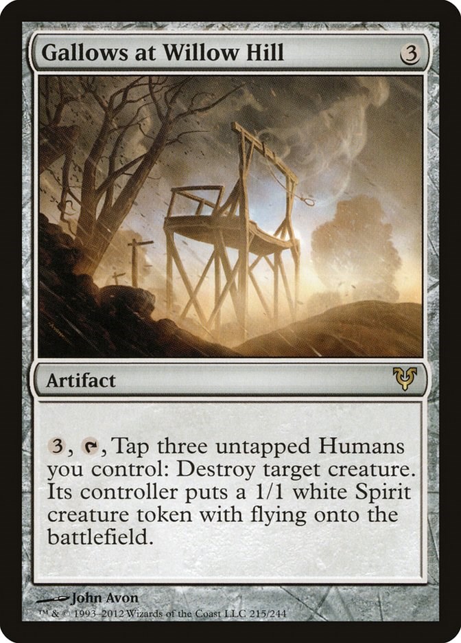 Gallows at Willow Hill - Avacyn Restored - Magic: The Gathering