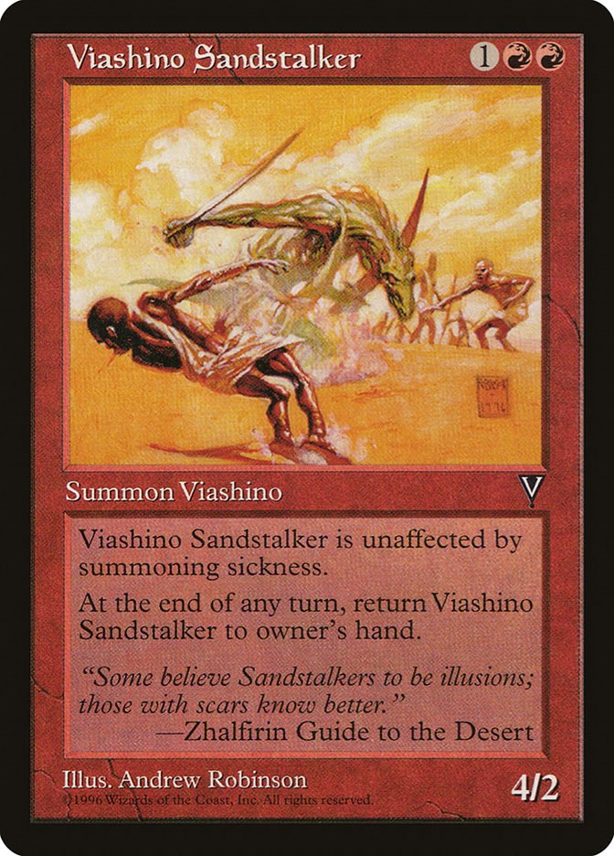 Viashino Sandstalker - Visions - Magic: The Gathering