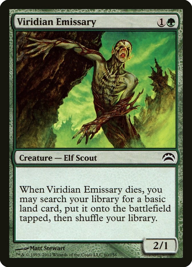 Viridian Emissary - Planechase 2012 - Magic: The Gathering