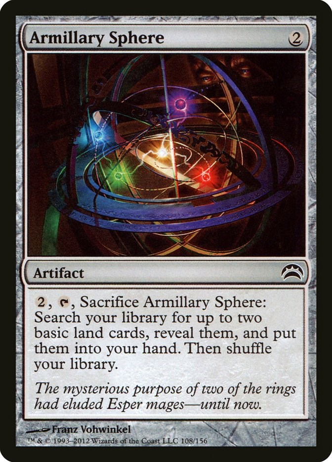 Armillary Sphere - Planechase 2012 - Magic: The Gathering