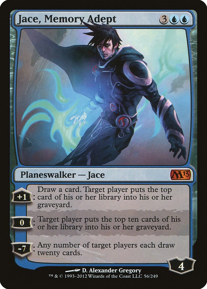 Jace, Memory Adept - Magic 2013 (M13) - Magic: The Gathering
