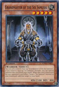 Grandmaster of the Six Samurai - Structure Deck: Samurai Warlords - YuGiOh