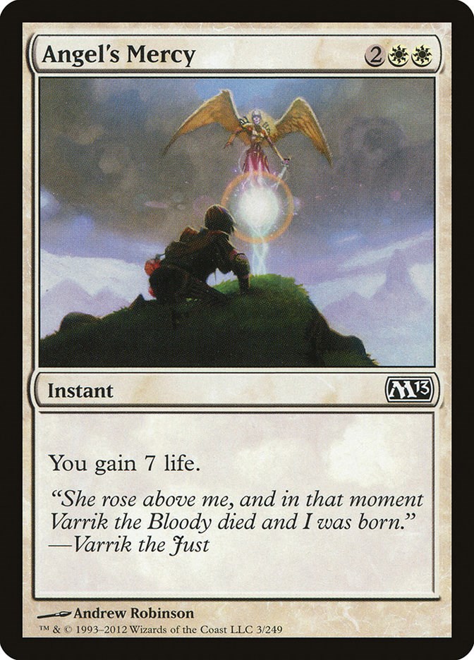 Angel's Mercy - Magic 2013 (M13) - Magic: The Gathering