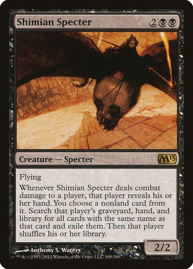 Shimian Specter - Magic 2013 (M13) - Magic: The Gathering