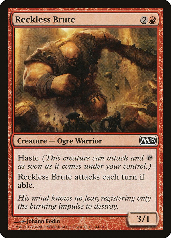 Reckless Brute - Magic 2013 (M13) - Magic: The Gathering
