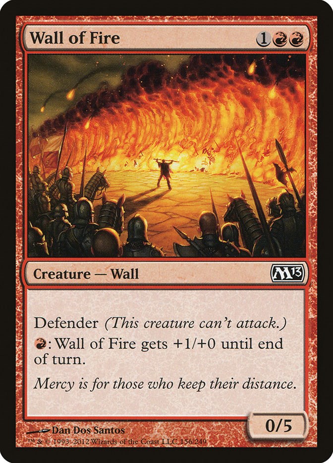 Wall of Fire - Magic 2013 (M13) - Magic: The Gathering