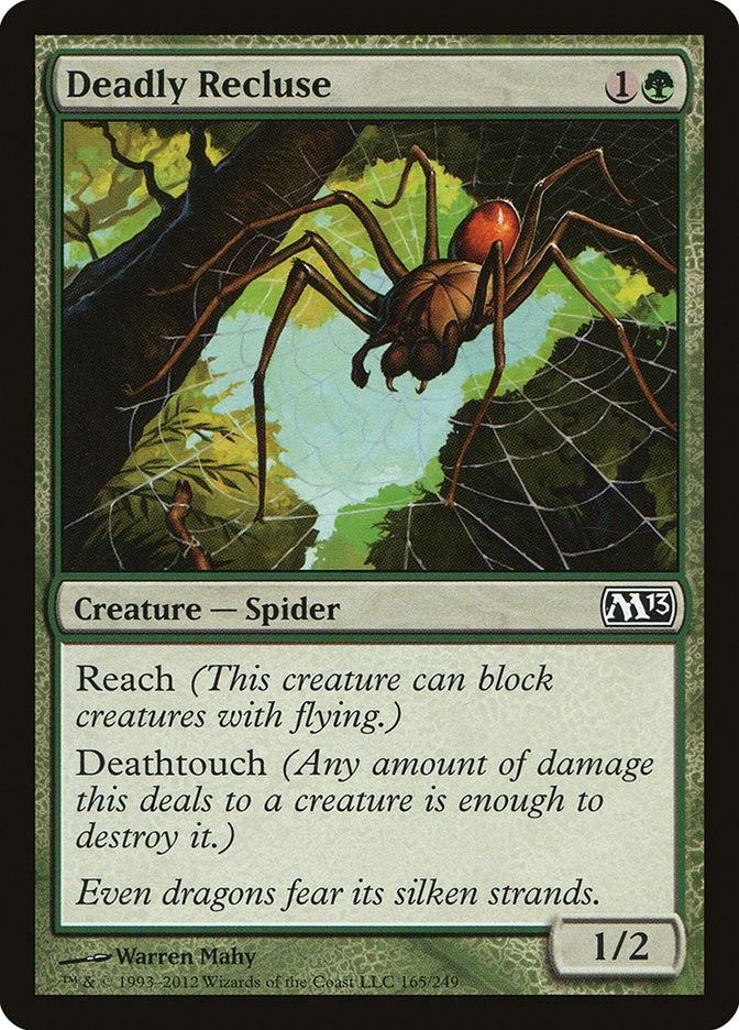 Deadly Recluse - Magic 2013 (M13) - Magic: The Gathering