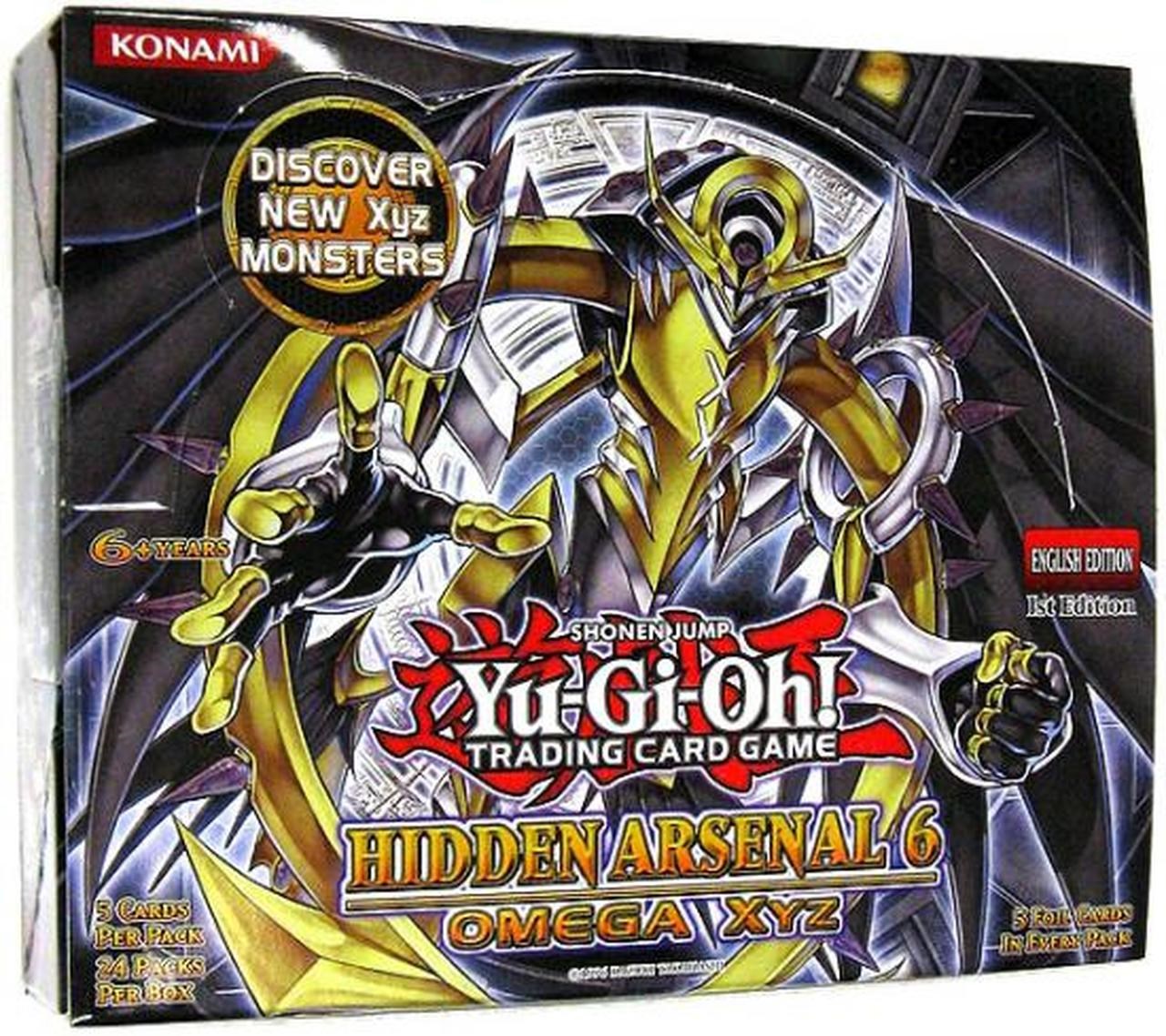 Hidden Arsenal 6: Omega Xyz - Booster Box [1st Edition] - Hidden Arsenal 6: Omega Xyz - YuGiOh