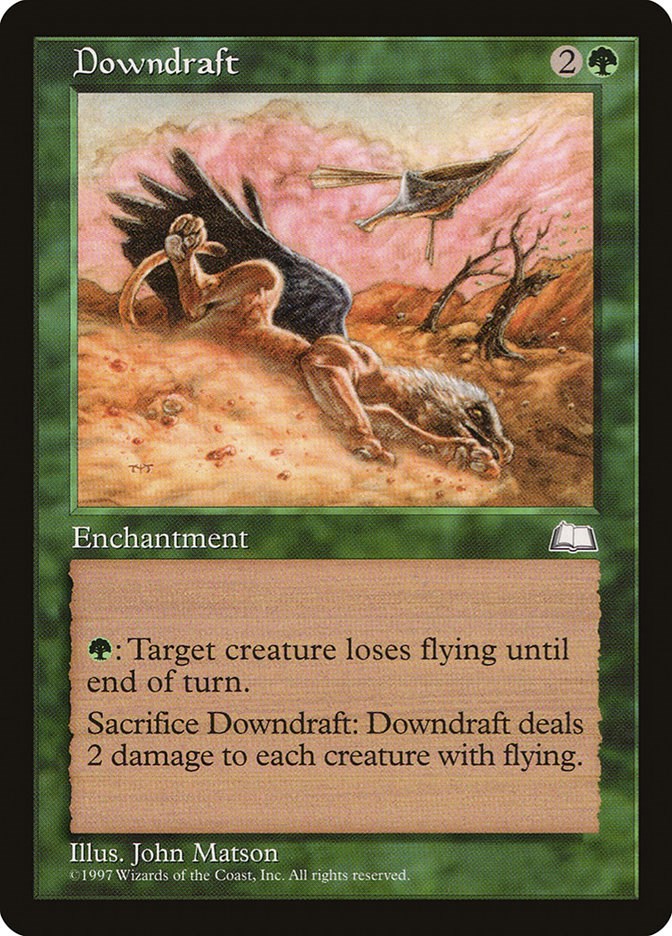 Downdraft - Weatherlight - Magic: The Gathering