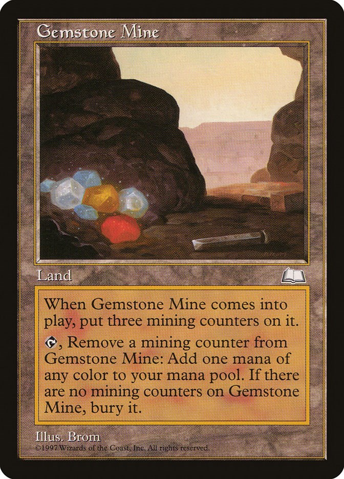 Gemstone Mine - Weatherlight - Magic: The Gathering