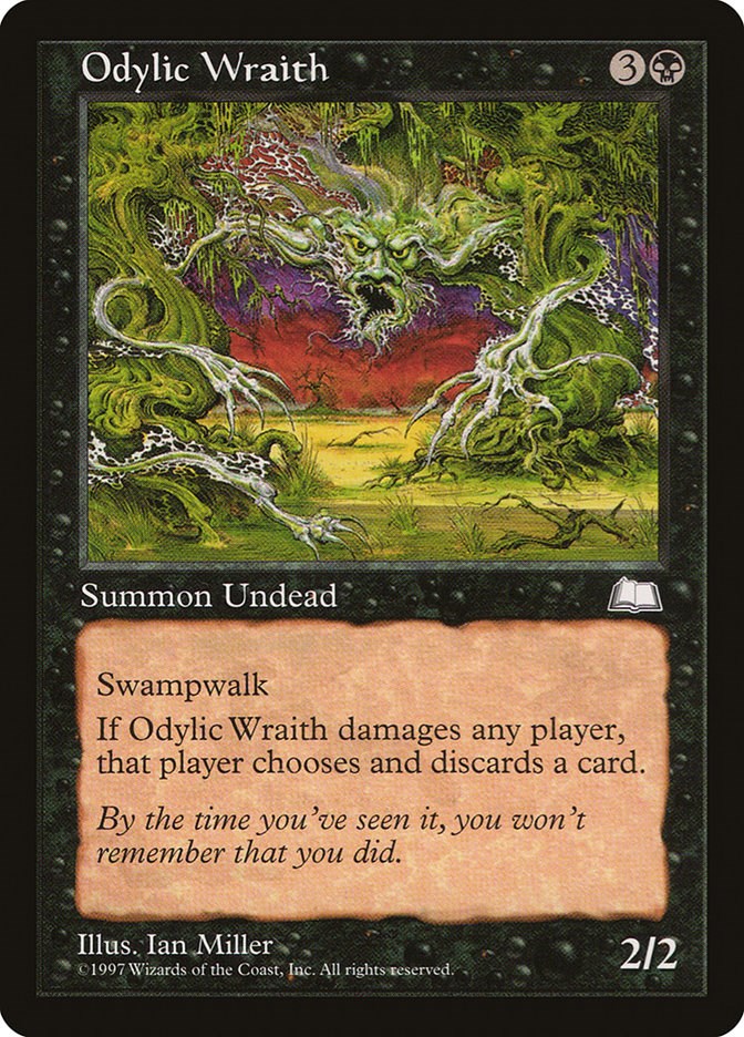 Odylic Wraith - Weatherlight - Magic: The Gathering