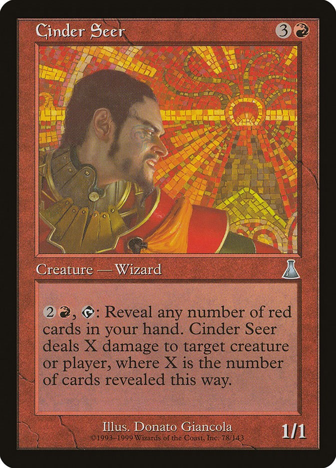 Cinder Seer - Urza's Destiny - Magic: The Gathering