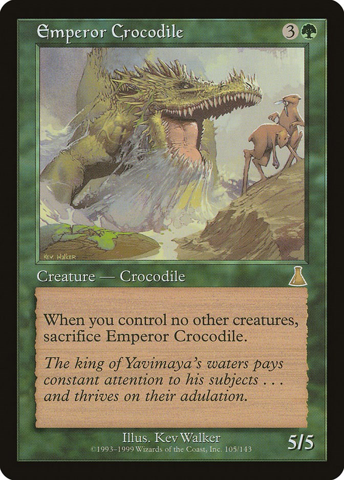 Emperor Crocodile - Urza's Destiny - Magic: The Gathering