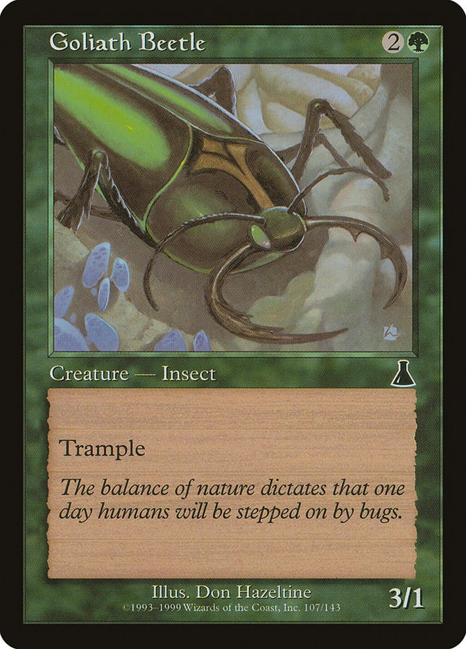 Goliath Beetle - Urza's Destiny - Magic: The Gathering