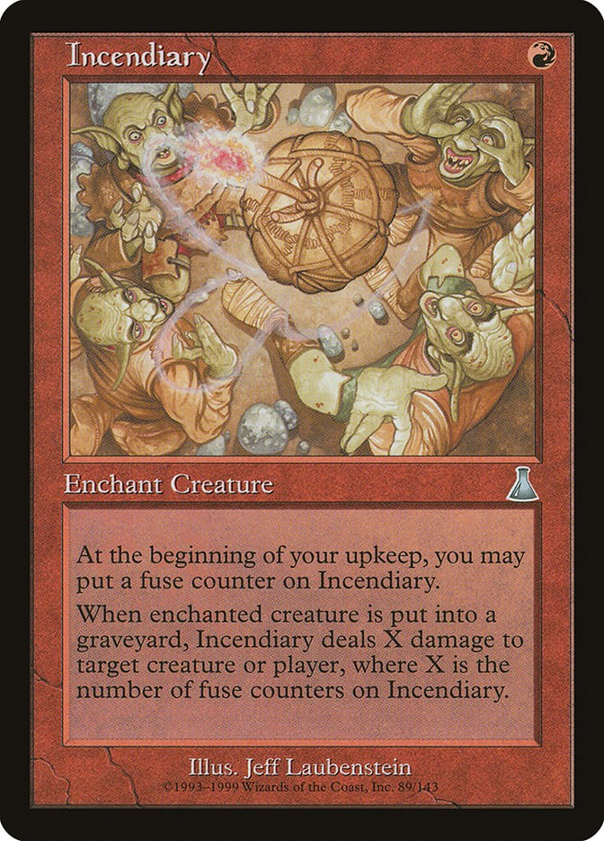 Incendiary - Urza's Destiny - Magic: The Gathering