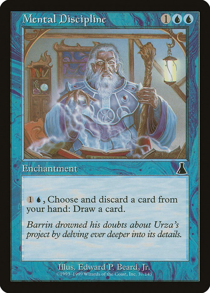Mental Discipline - Urza's Destiny - Magic: The Gathering