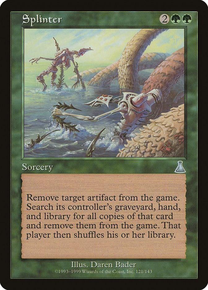 Splinter - Urza's Destiny - Magic: The Gathering