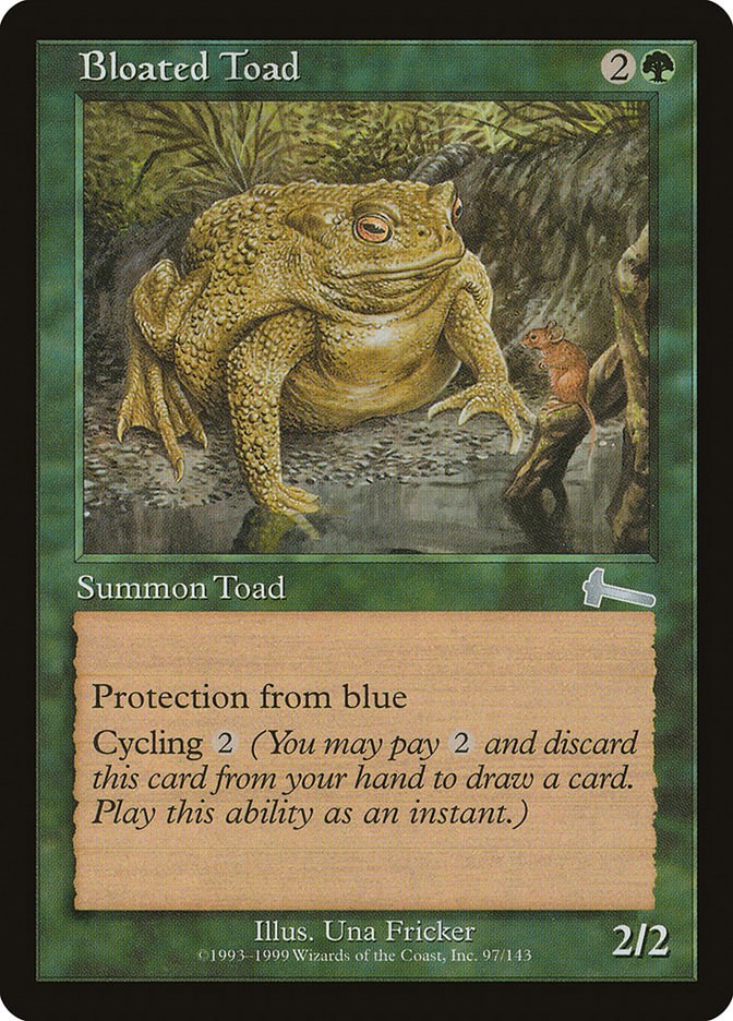 Bloated Toad - Urza's Legacy - Magic: The Gathering