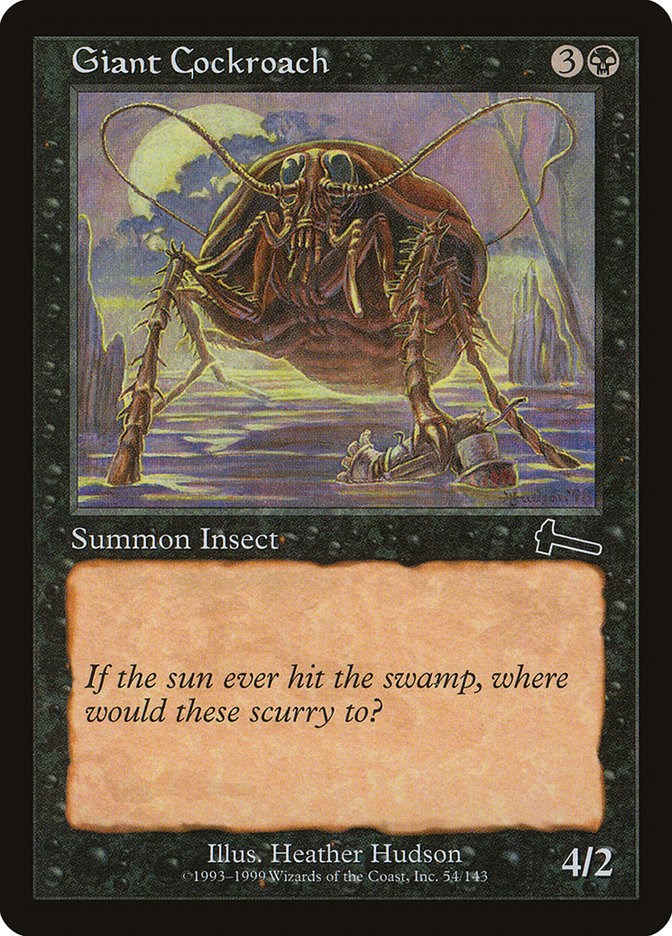 Giant Cockroach - Urza's Legacy - Magic: The Gathering