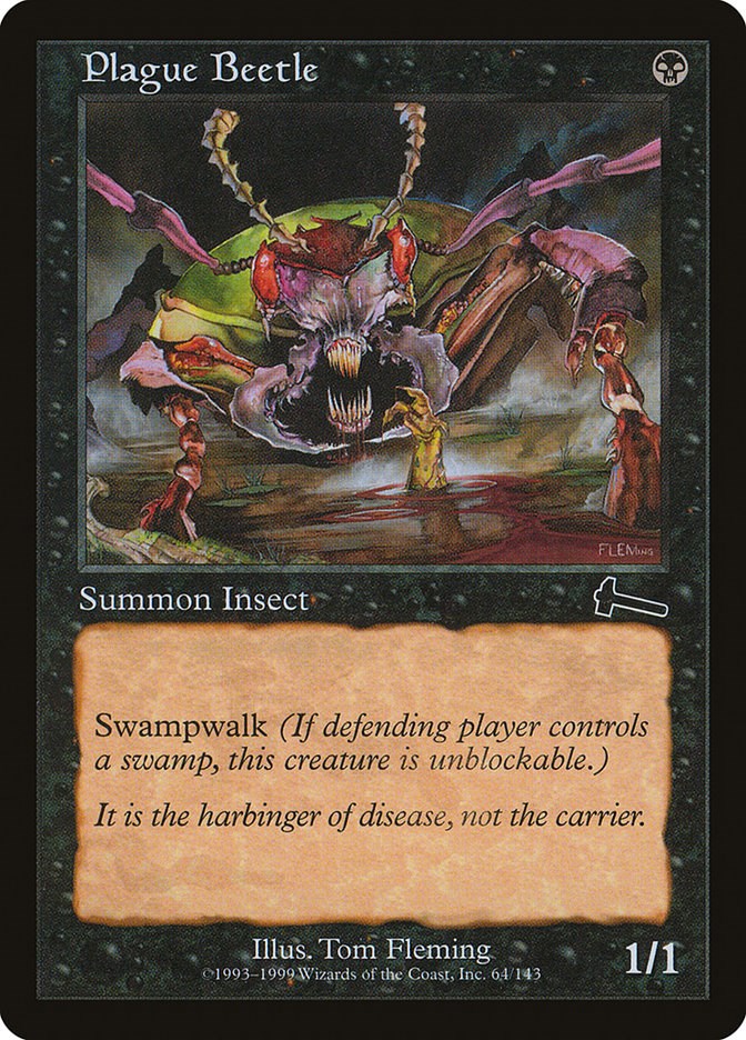 Plague Beetle - Urza's Legacy - Magic: The Gathering