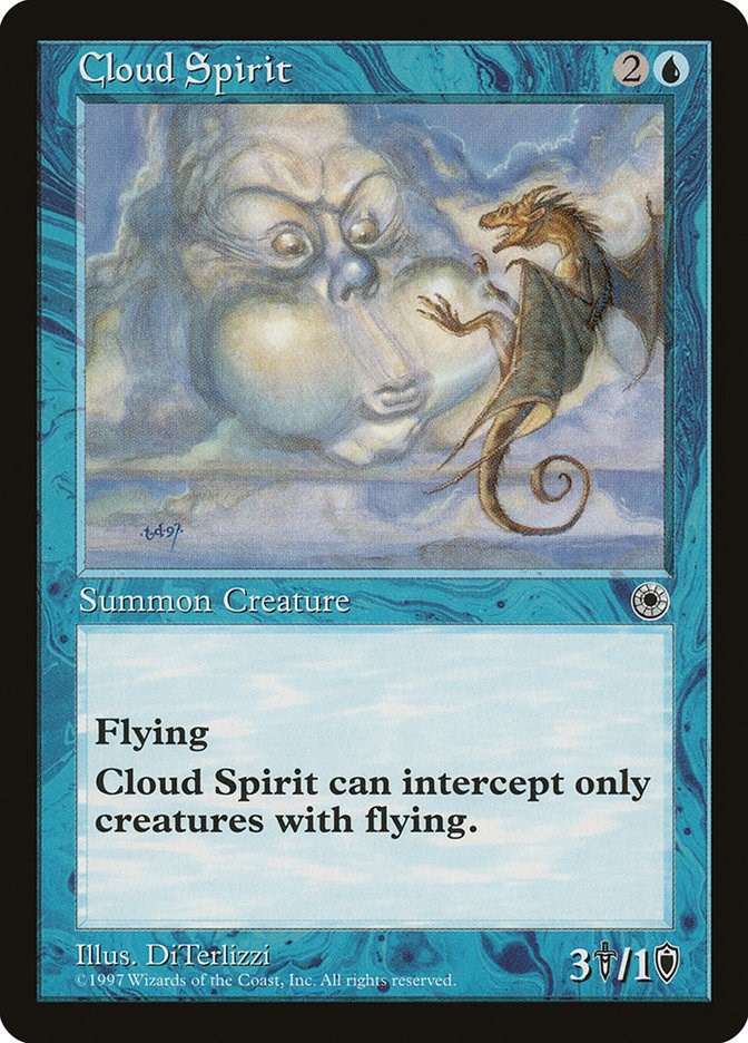Cloud Spirit - Portal - Magic: The Gathering