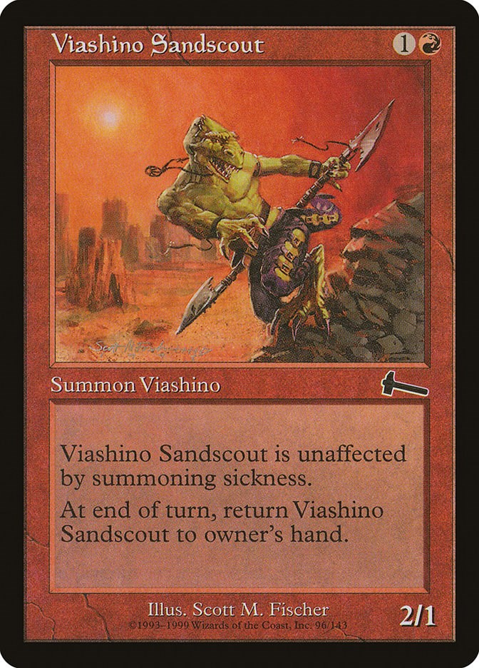 Viashino Sandscout - Urza's Legacy - Magic: The Gathering