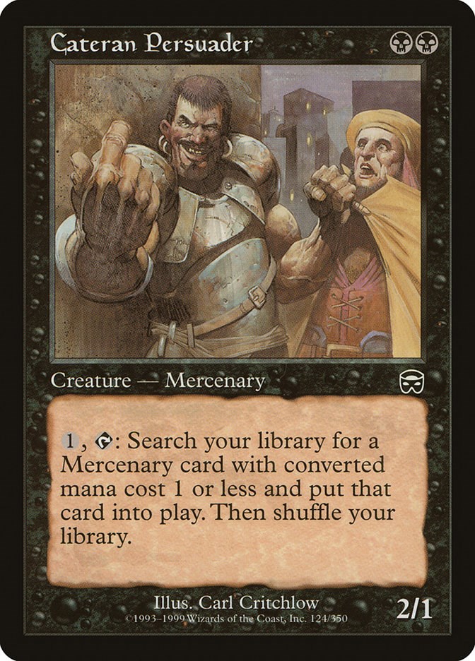 Cateran Persuader - Mercadian Masques - Magic: The Gathering