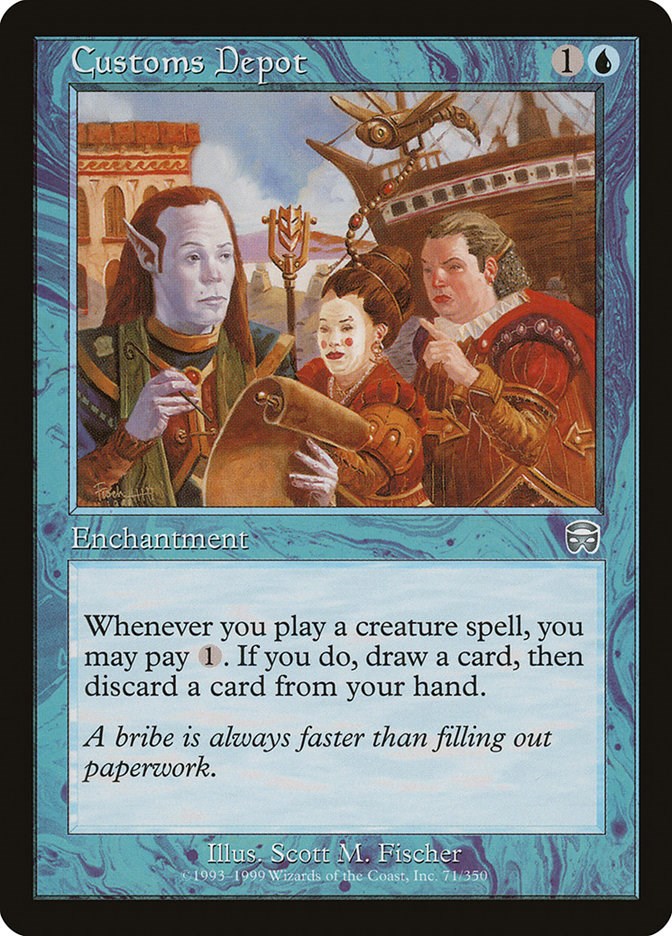 Customs Depot - Mercadian Masques - Magic: The Gathering