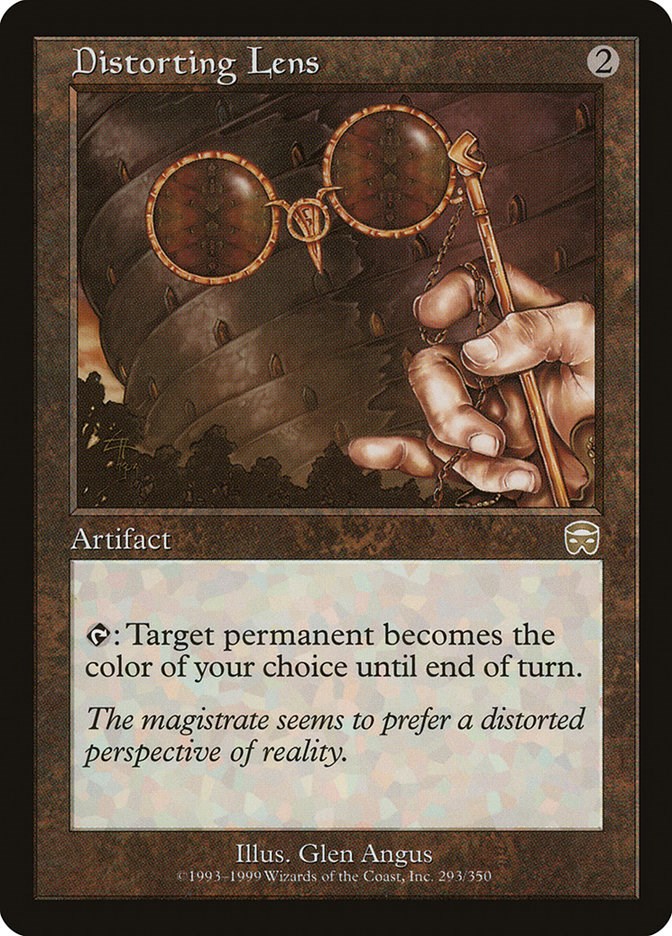 Distorting Lens - Mercadian Masques - Magic: The Gathering