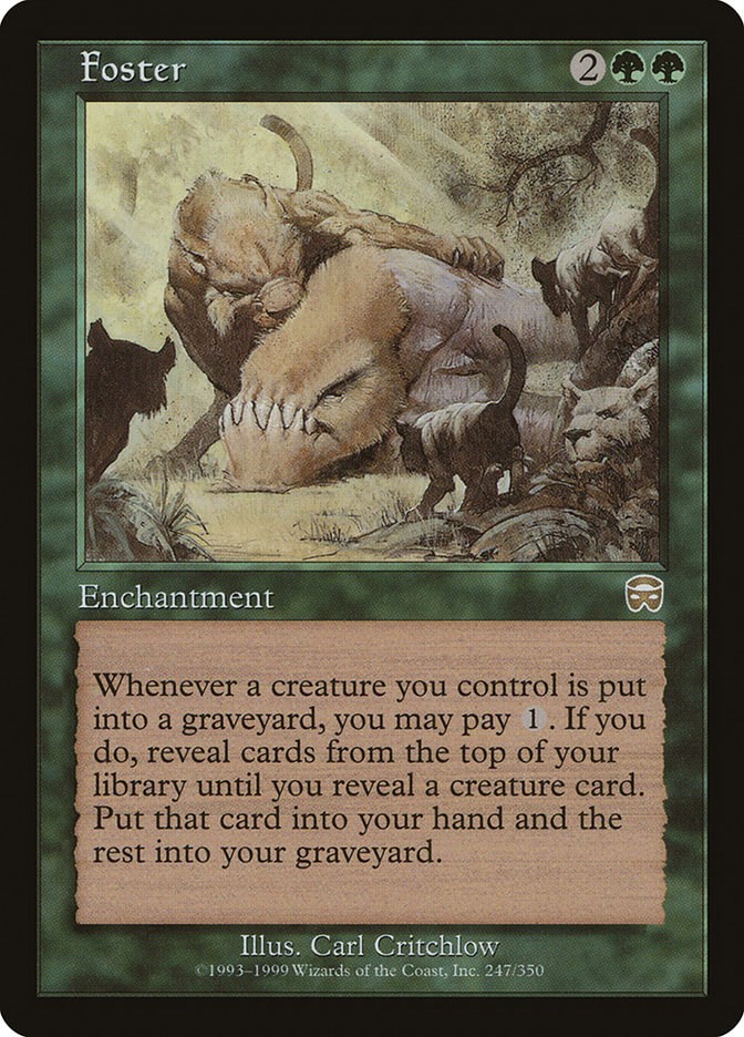 Foster - Mercadian Masques - Magic: The Gathering
