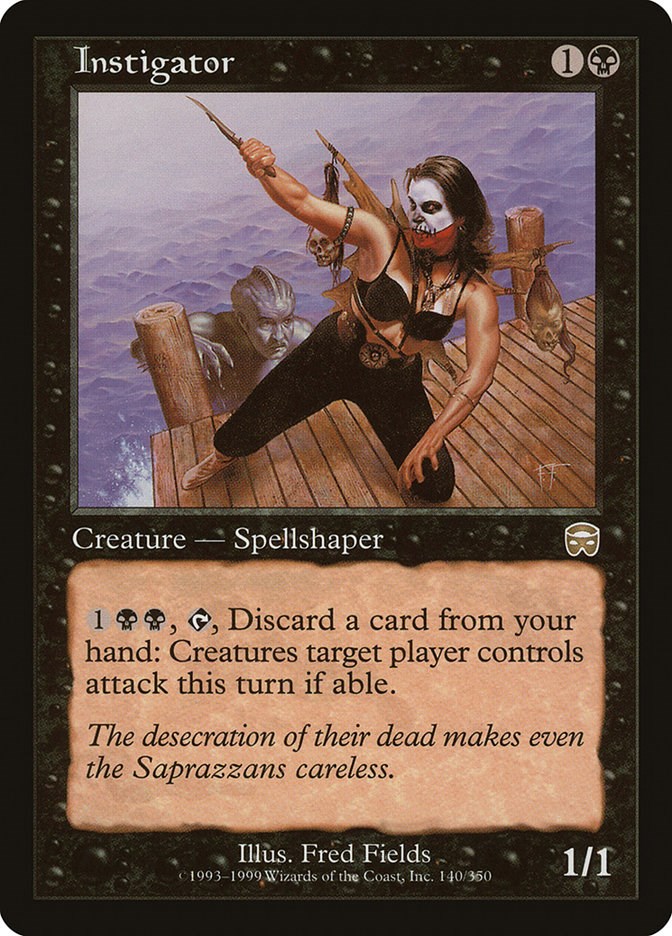 Instigator - Mercadian Masques - Magic: The Gathering