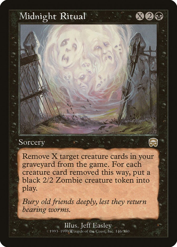Midnight Ritual - Mercadian Masques - Magic: The Gathering