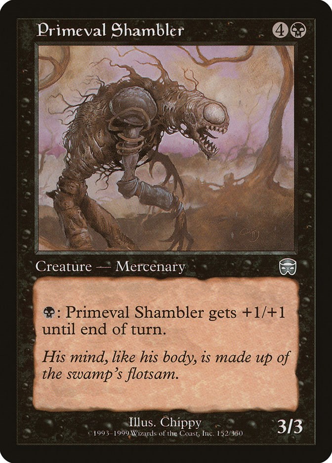 Primeval Shambler - Mercadian Masques - Magic: The Gathering