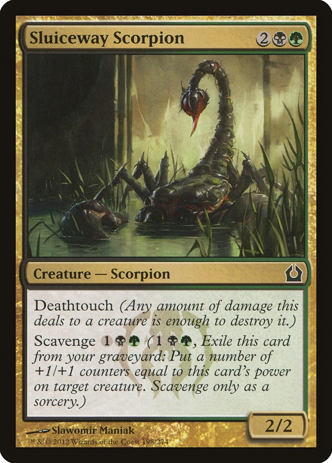 Sluiceway Scorpion - Return to Ravnica - Magic: The Gathering