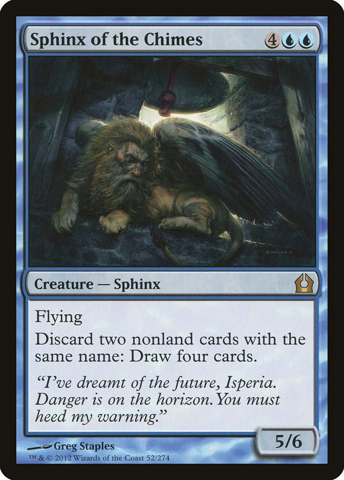 Sphinx of the Chimes - Return to Ravnica - Magic: The Gathering