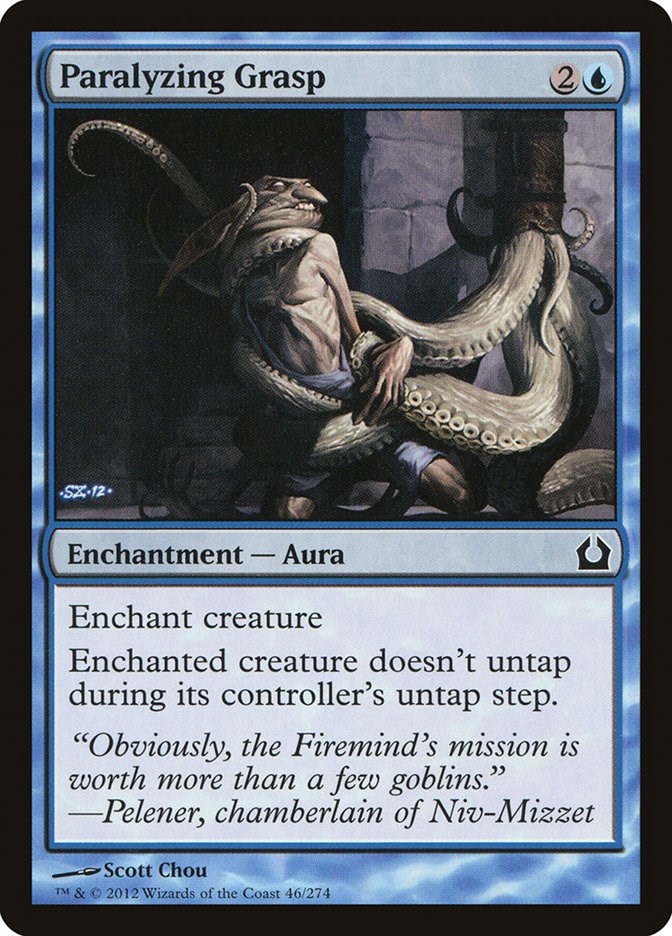 Paralyzing Grasp - Return to Ravnica - Magic: The Gathering